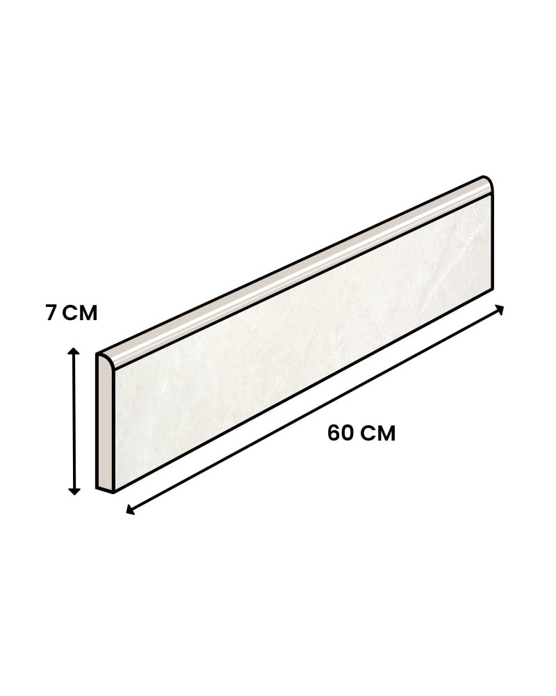 Plinthes en Carrelage bord arrondi | InOutlet Carrelage