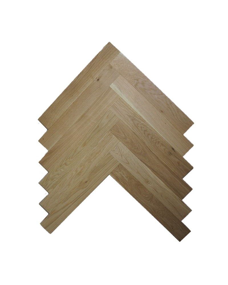 Parquet bâton rompu 600x90x15/4 contrecollé chêne clair | InOutlet